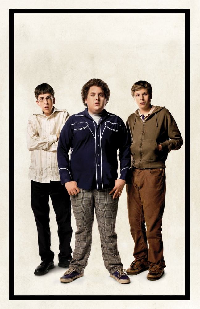 Superbad Poster Cast Poster Metal Sign Art Print 8x12 Multi-Color ...