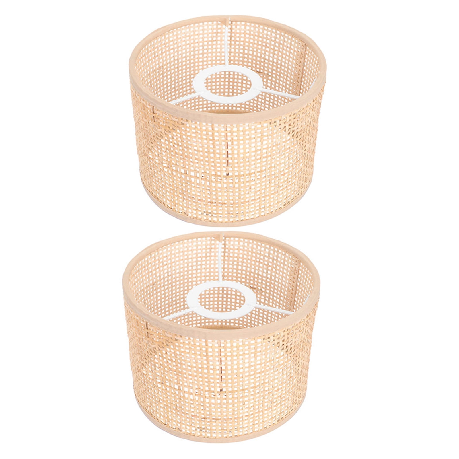 Click here for Upouart 2pcs Rattan Lamp Shade  Wicker Lamp Shade... prices