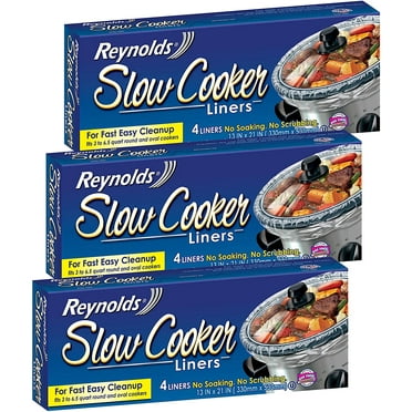 Pansaver 42645 Slow Cooker Liner for 3 to 6.5 qt Cookers - Case of 18 ...