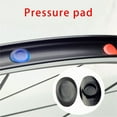 100Pcs Light Weight Bicycles Wheel Plugs Bike Tire Pad Steel Rings Hole ...