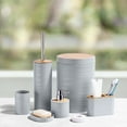 Cerbior Bathroom Accessories Set 6 Pcs Bathroom Set Ensemble Complete