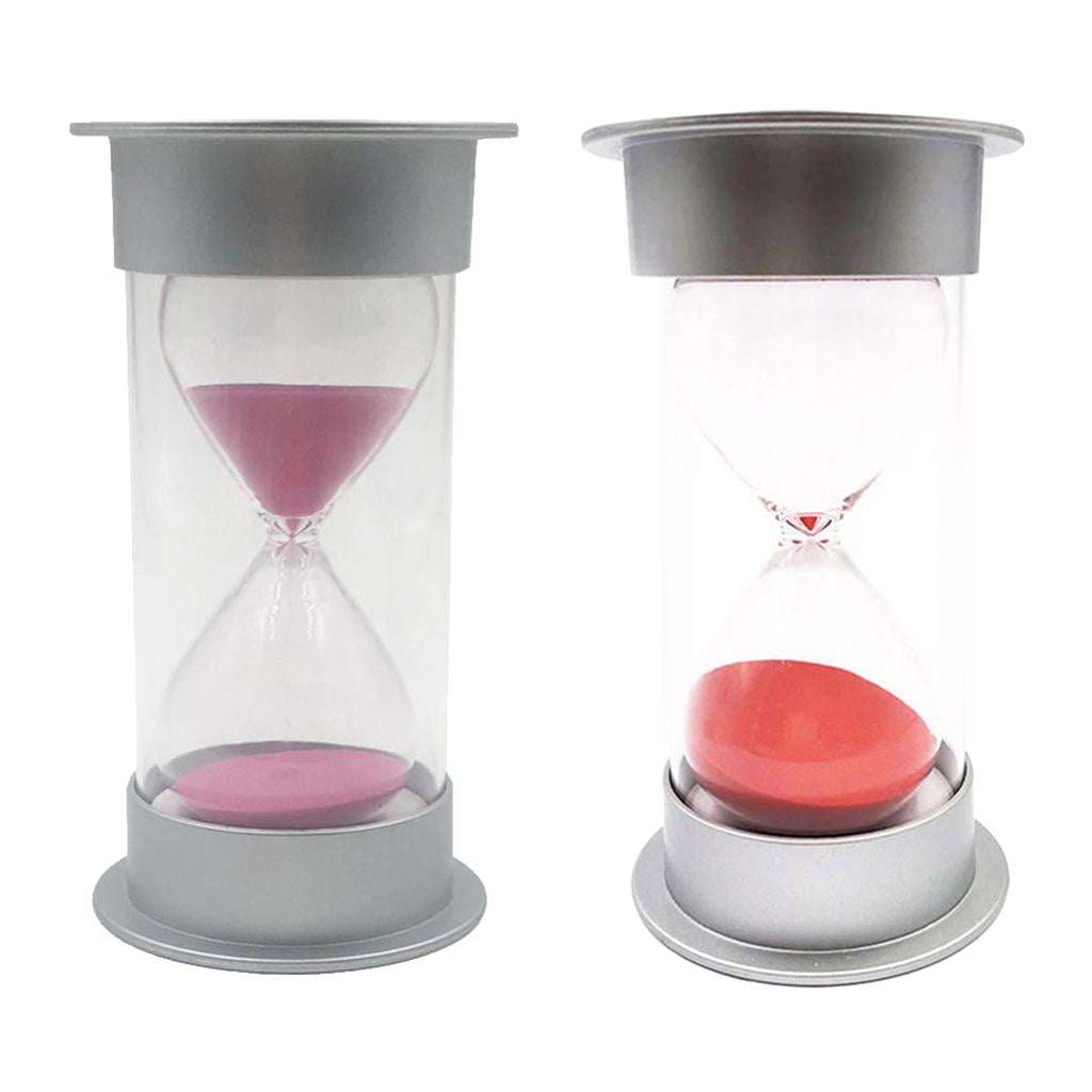 2 Pack Reloj de de arena Temporizador de 25 tiempo de tiempo de tiempo ...