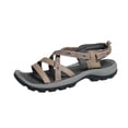 Bibifish Womens Flat Sandals Sturdy Firm Snug Open Toe Crisscross ...