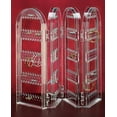 Clear Acrylic Earring Screen Tower Display Stand – Collapsible Crystal ...