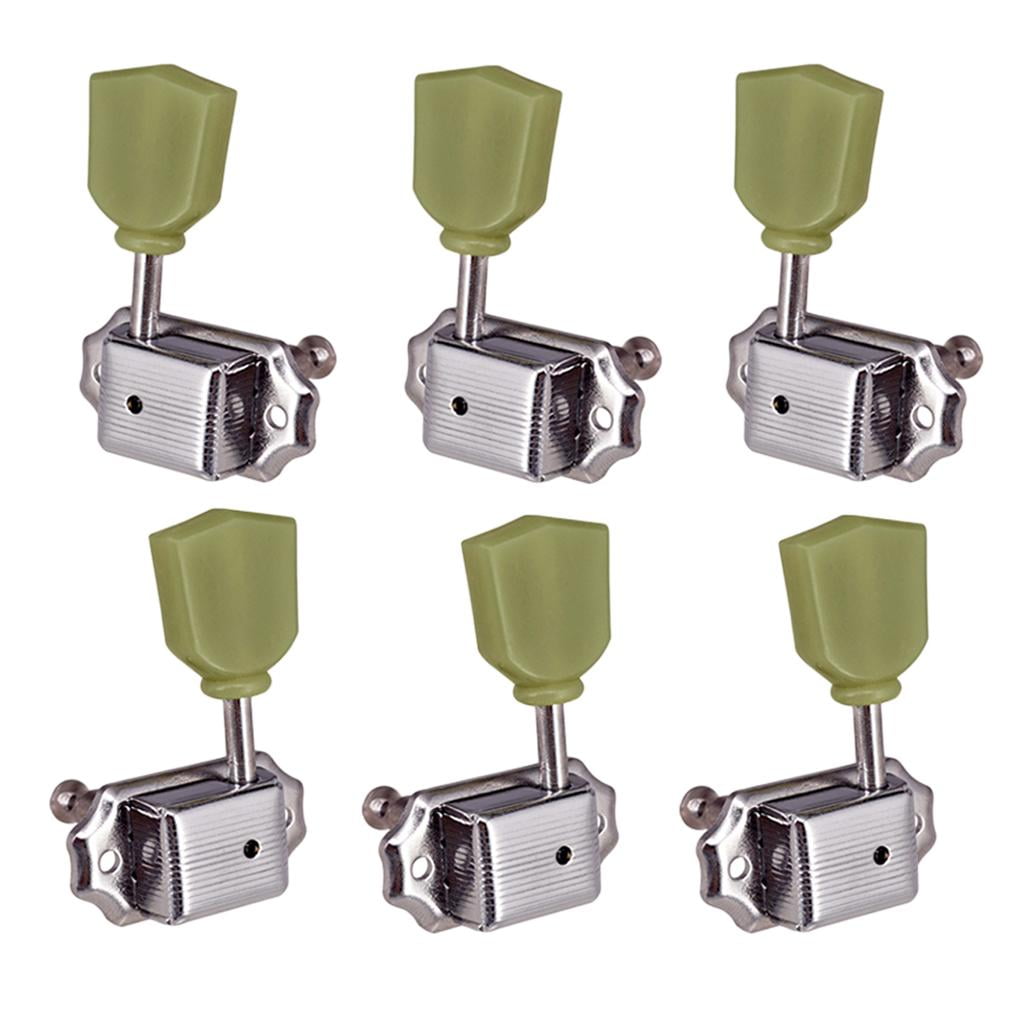 [Set of 6pcs] 3R3L String Pegs Guitar Machine for Electric Guitar ...