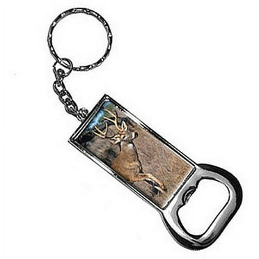 Deer Hunting Keychain Key Chain Ring - Walmart.com