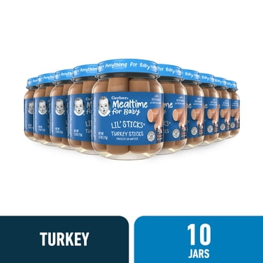 Gerber Lil Sticks Toddler Mealtime Chicken Sticks Baby Food, 2.5 OZ, 10 ...