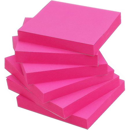 Sticky Notes 3x3 Self-stick Notes Bright Colors Sticky Notes | Walmart ...