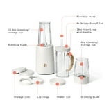 Beautiful Personal Blender Set with 12 Pieces, 240 W, White Icing by ...