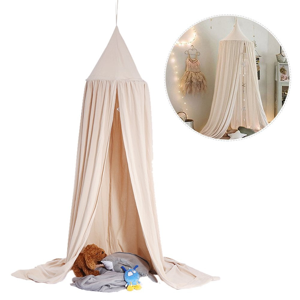 Mosquito Net Canopy,Dome Princess Bed Cotton Cloth Tents Childrens Room ...