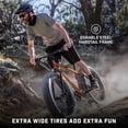 Mongoose Argus ST Fat Mountain Bike, 26- Inch Wheels, 7 Speed, Cooper ...