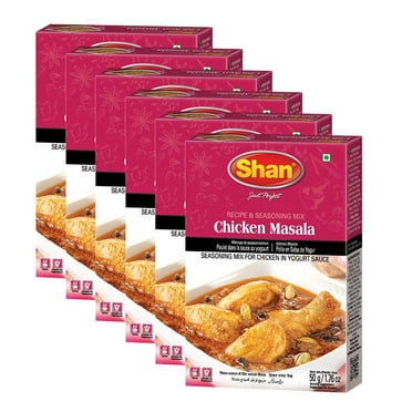 Shan Foods Chaat Masala Seasoning Mix, 100g Spice Powder for Tangy ...