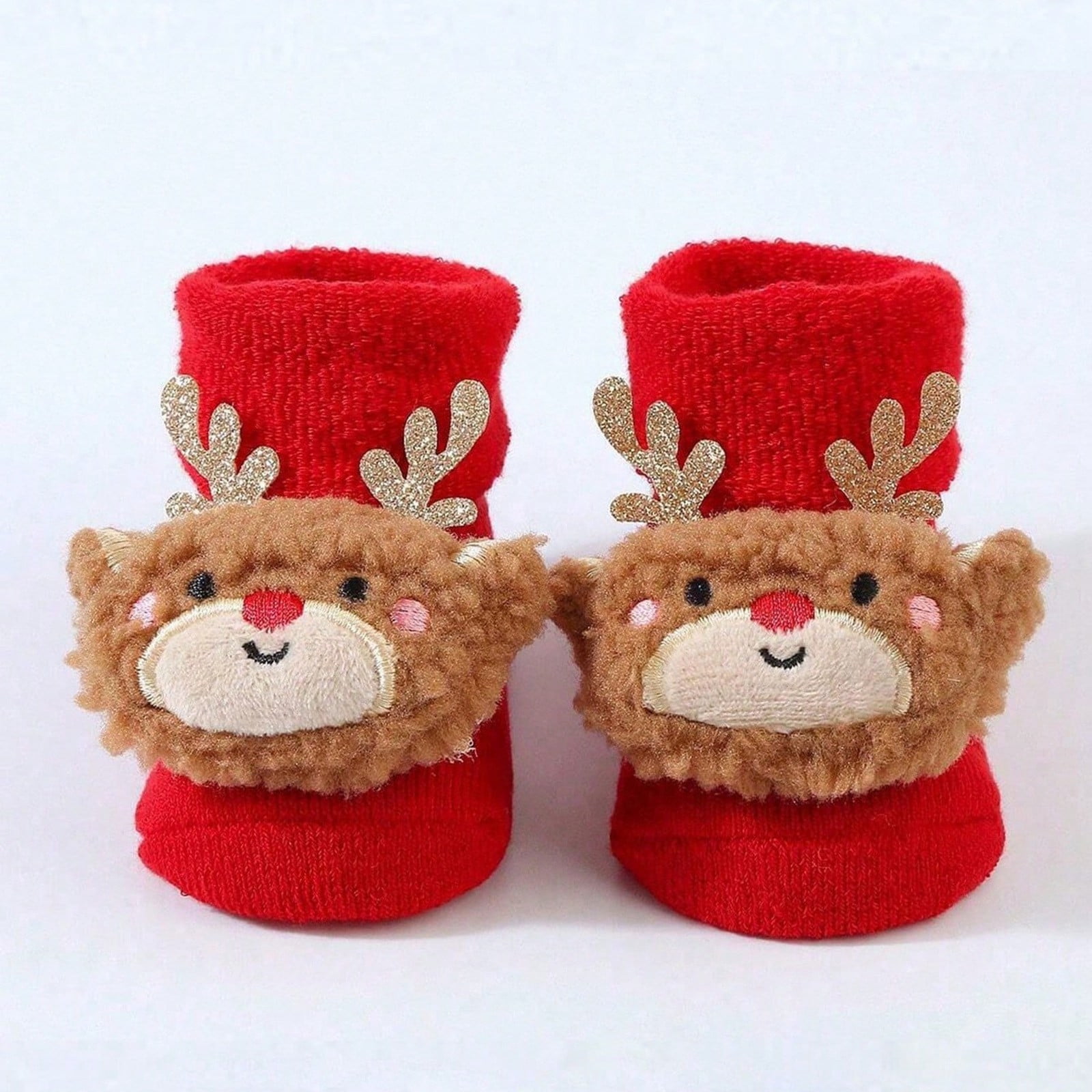 Click here for Wanpidan Christmas Stockings Santa Knit Socks For... prices