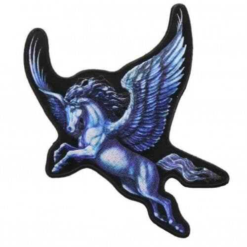 PEGASUS Iron On Patches - Embroidered Artwork Sew On Patch, 5.5" x 6.2 ...