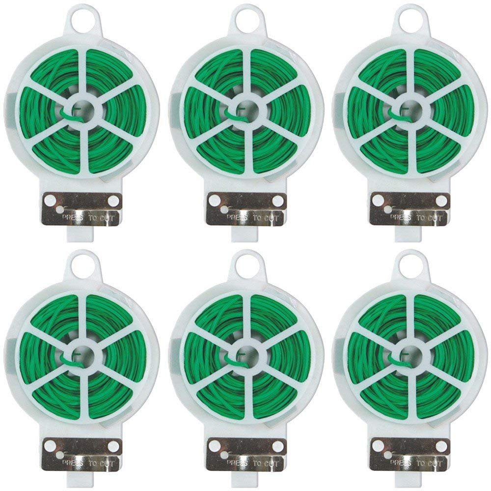 Corbata giratoria para plantas de jardín resistente multifunción verde ...