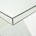 GDF Studio Adu Mirrored Z Shaped Side Table - Walmart.com