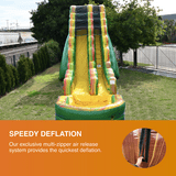 JumpOrange Amazon River 19 ft Inflatable Water Slide (with Blower ...