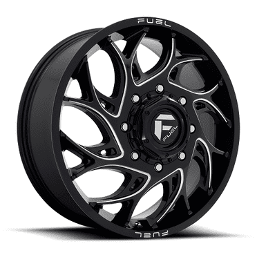Fuel Hardline 18X9 Gloss Black Milled Wheel - Walmart.com