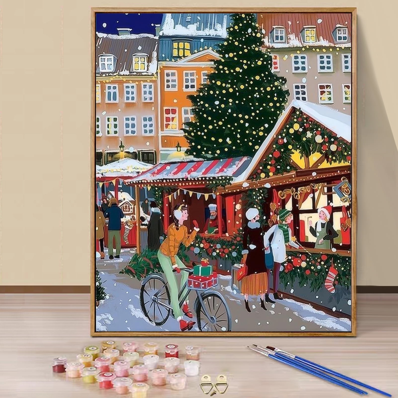 Click here for Jylmood Christmas Paint By Numbers Kit For Unisex... prices