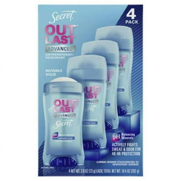 Secret Outlast Invisible Solid Antiperspirant Deodorant for Women ...