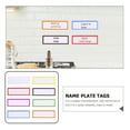 40 Pcs Magnetic Label Labels Whiteboard Adhesive Office - Walmart.com