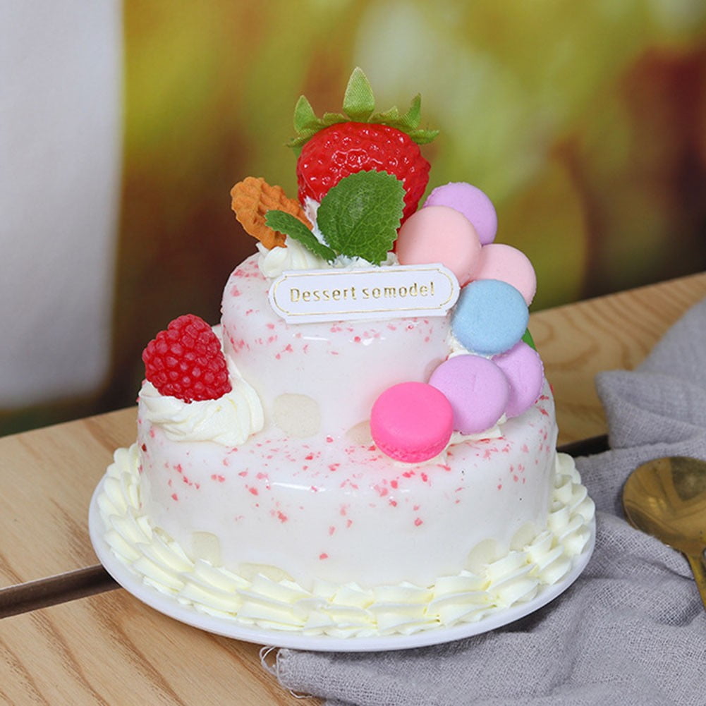 Click here for Bgsha 1pc Multiple Style Artificial Cake Fake Food... prices