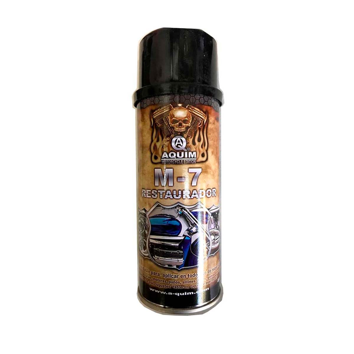 Restaurador Abrillantador Con Silicon Para Motocicletas AQUIM M7 ...