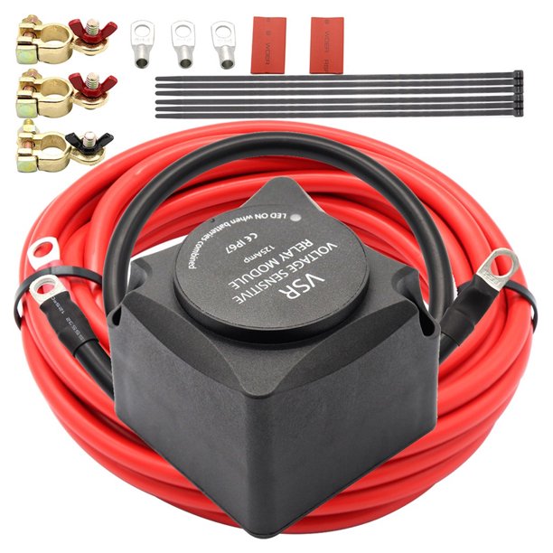 Battery Disconnect,Dual Battery Isolation Kit Battery Isolation Set ...