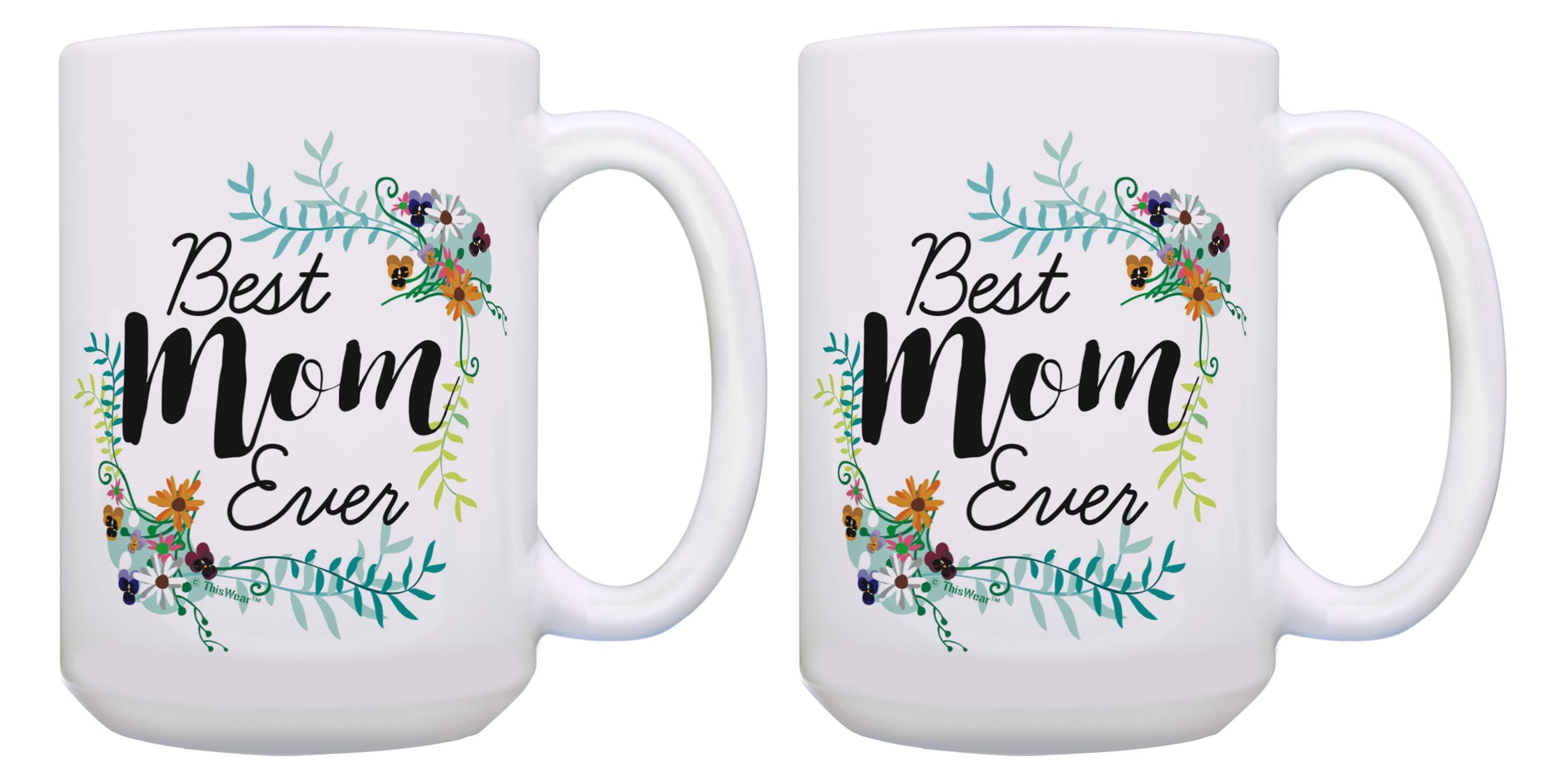 Thiswear Mom T Set Best Mom Ever Mother Daughter Ts Mother Son