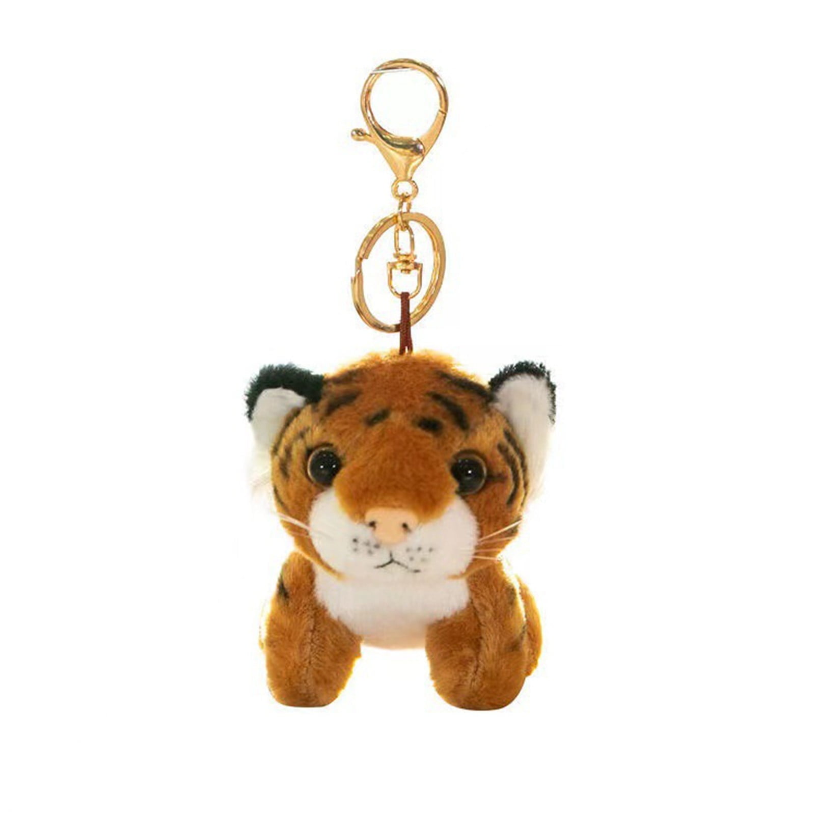 Click here for Generic Yellow Yellow Mini Tiger Keychain Plush To... prices