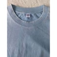Dusty Blue Vintage Wash Crew Neck Loose Fit Graphic Tee Short Sleeve ...