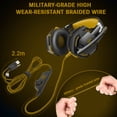 Oture G2000 Stereo Gaming Headset with Noise Cancelling Mic & LED Light ...