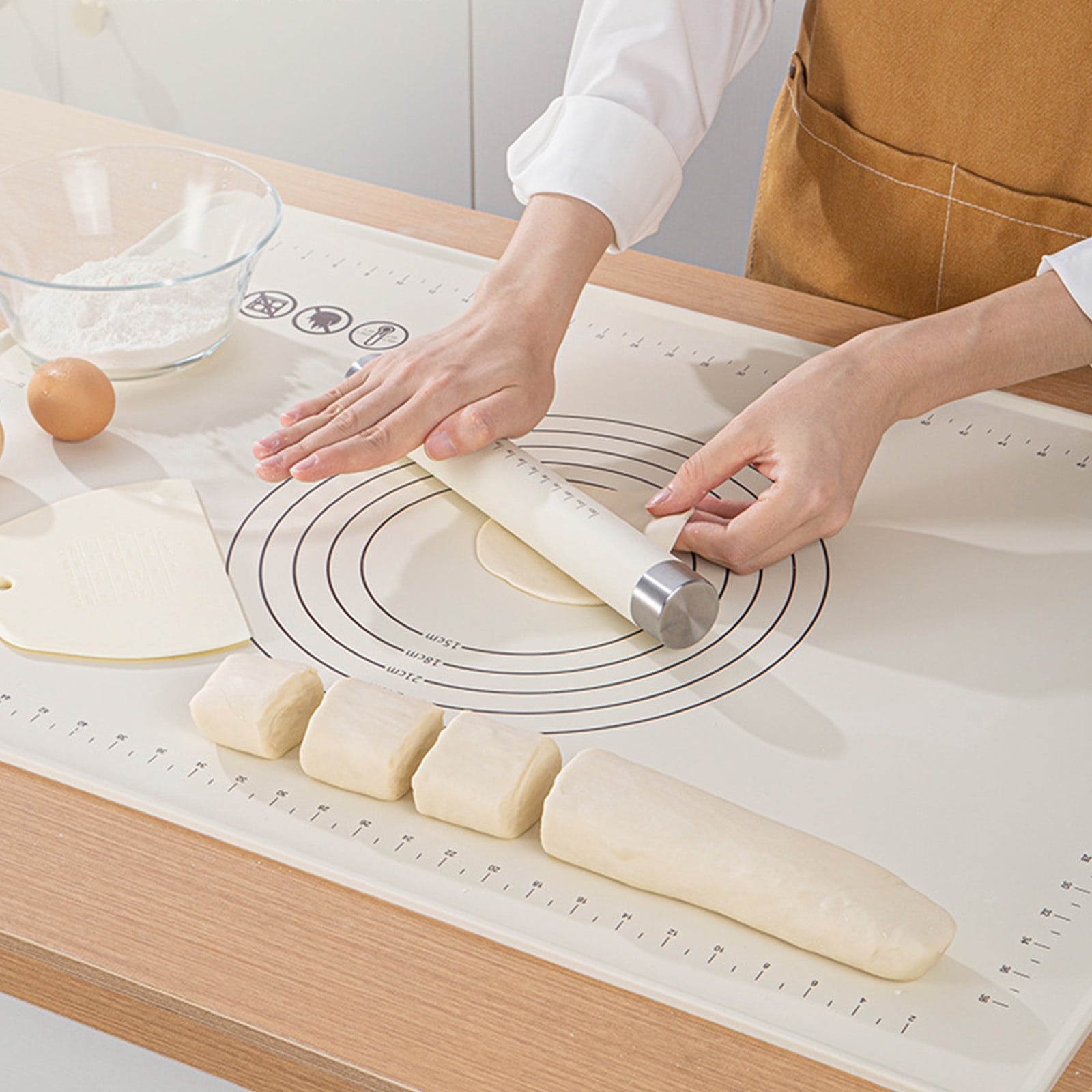 Click here for Aqestyerly Large Silicone Mixing Mat Food Grade Ba... prices