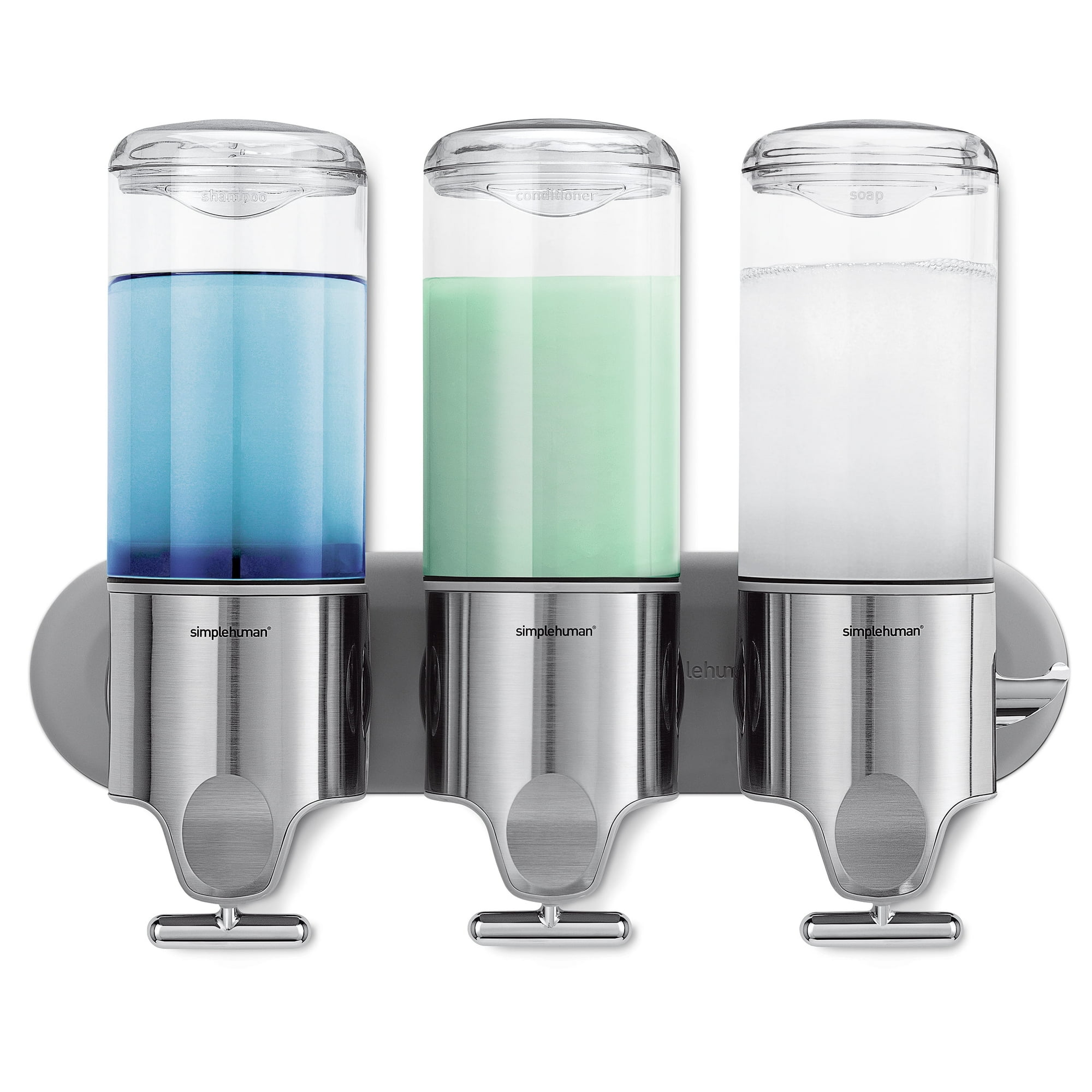 Click here for Simplehuman Triple Wall Mount Shower Pump  Shampoo... prices