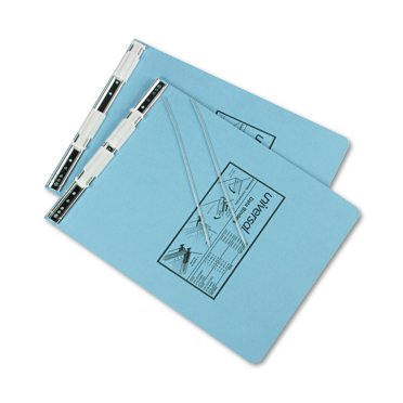 ACCO Hanging Data Binder with ACCOHIDE Cover, 9-1/2" x 11", Blue ...
