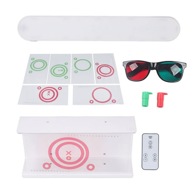 Red Green Stereo Test Chart, Double Slide LED Low Vision Vectograms ...