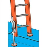 Xtenda-Leg® Ladder Leveler with Rubber Feet Orange Meets OSHA Safety ...