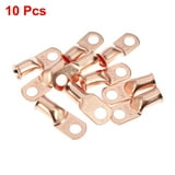 10pcs 1/0 AWG-3/8" Car Auto Battery Cable Ends Tubular Ring Terminals ...