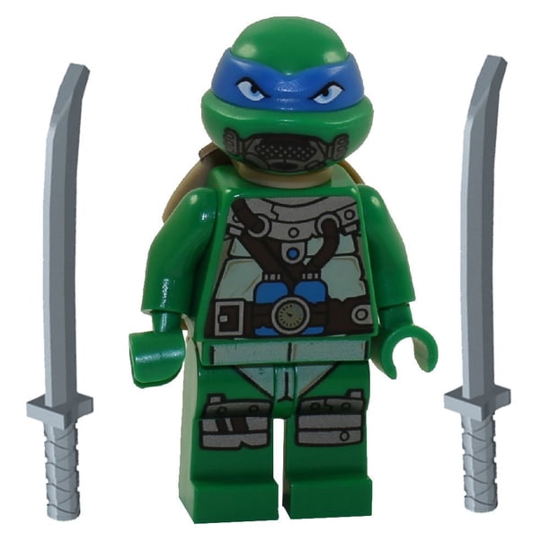 LEGO Teenage Mutant Ninja Turtles Minifigure - Leonardo (Scuba Gear ...