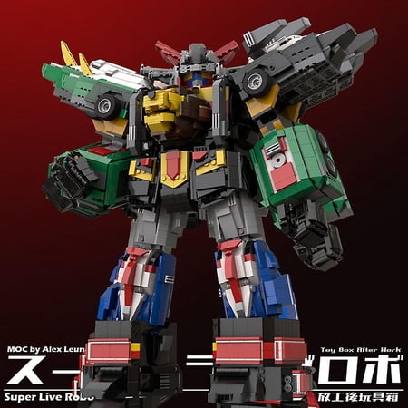 Garno Transformation Robot Voltroned Building Blocks Bricks Action ...