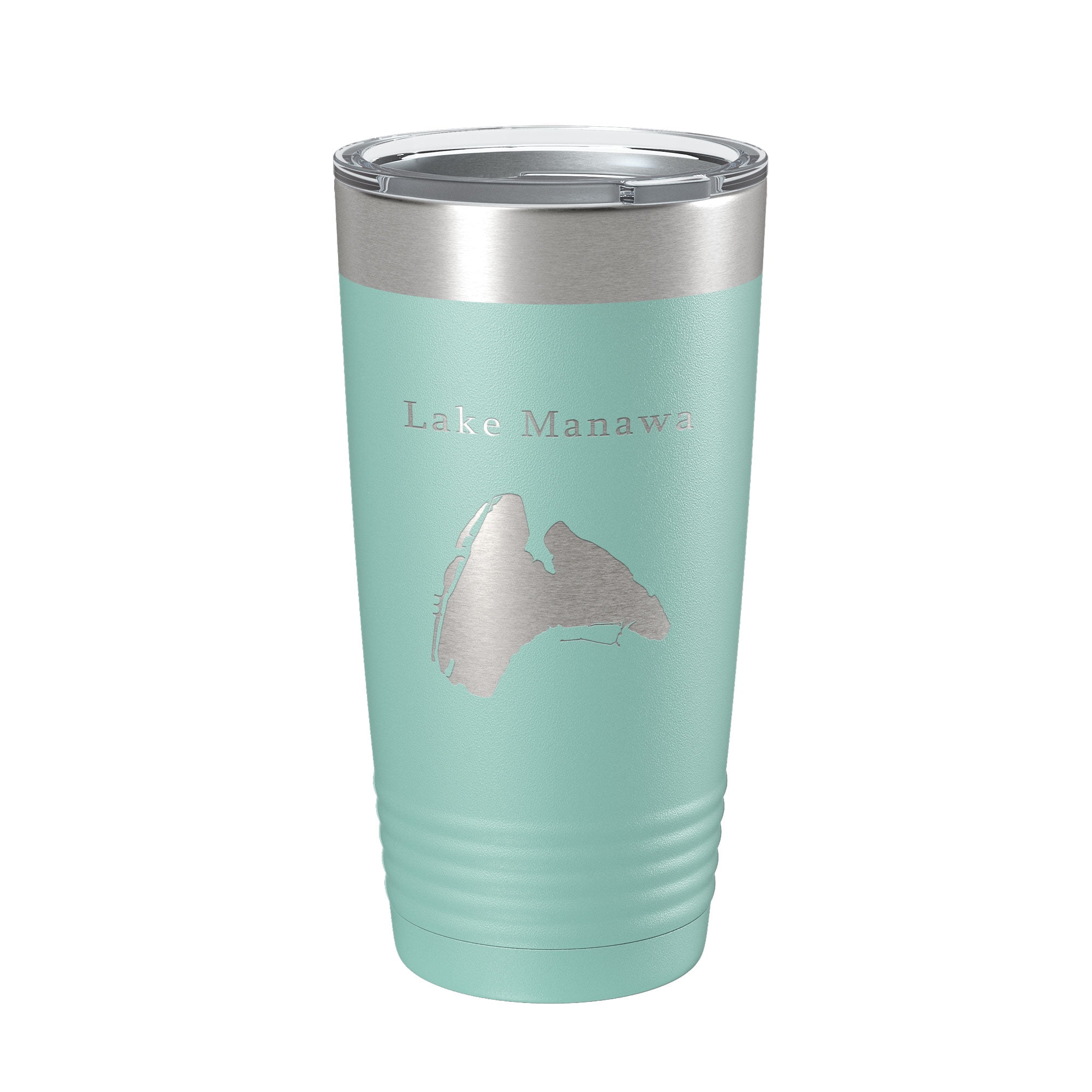 Lake Manawa Map Tumbler Travel Mug Insulated Laser Engraved Coffee Cup ...