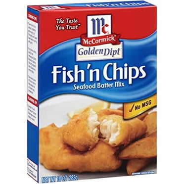 Golden Dipt - Breading - Fish n' Chips - Case of 8 - 10 oz. - Walmart.com