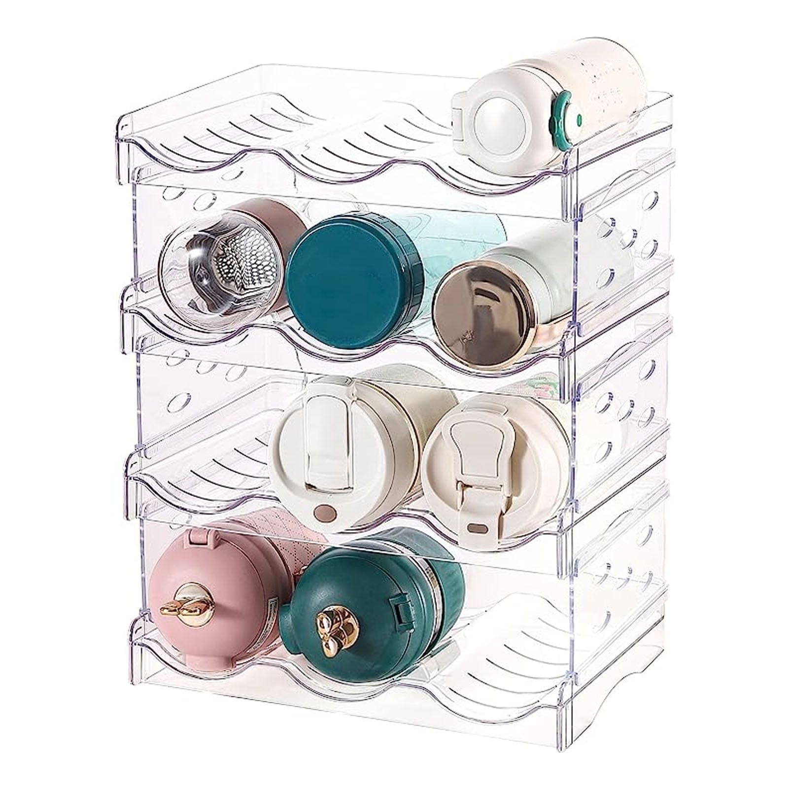 Organizador de Botellas de Agua ANGGREK Estructura Robusta Hundida en ...