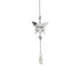 Butterfly Suncatcher, Crystal Window Hanging Ornament, Iron Art Light ...
