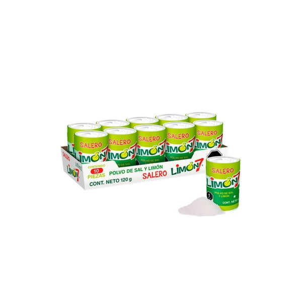 Charola Anahuac Limon 7 Salero 10 pzas ANAHUAC Polvo de limón y sal ...