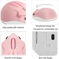 PloutoRich Wireless Mouse, 2.4GHz Wireless Mouse, Hamster Shape Portable Mobile Optical 1200DPI ...