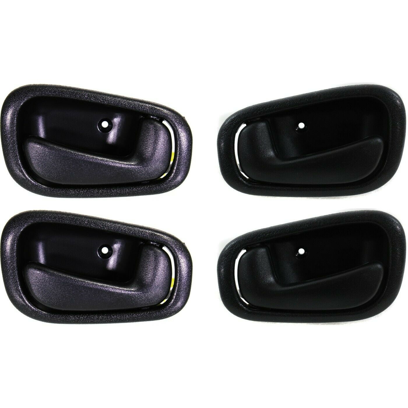 Black Inside interior Door Handle Set Pair Left & Right For Chevrolet ...