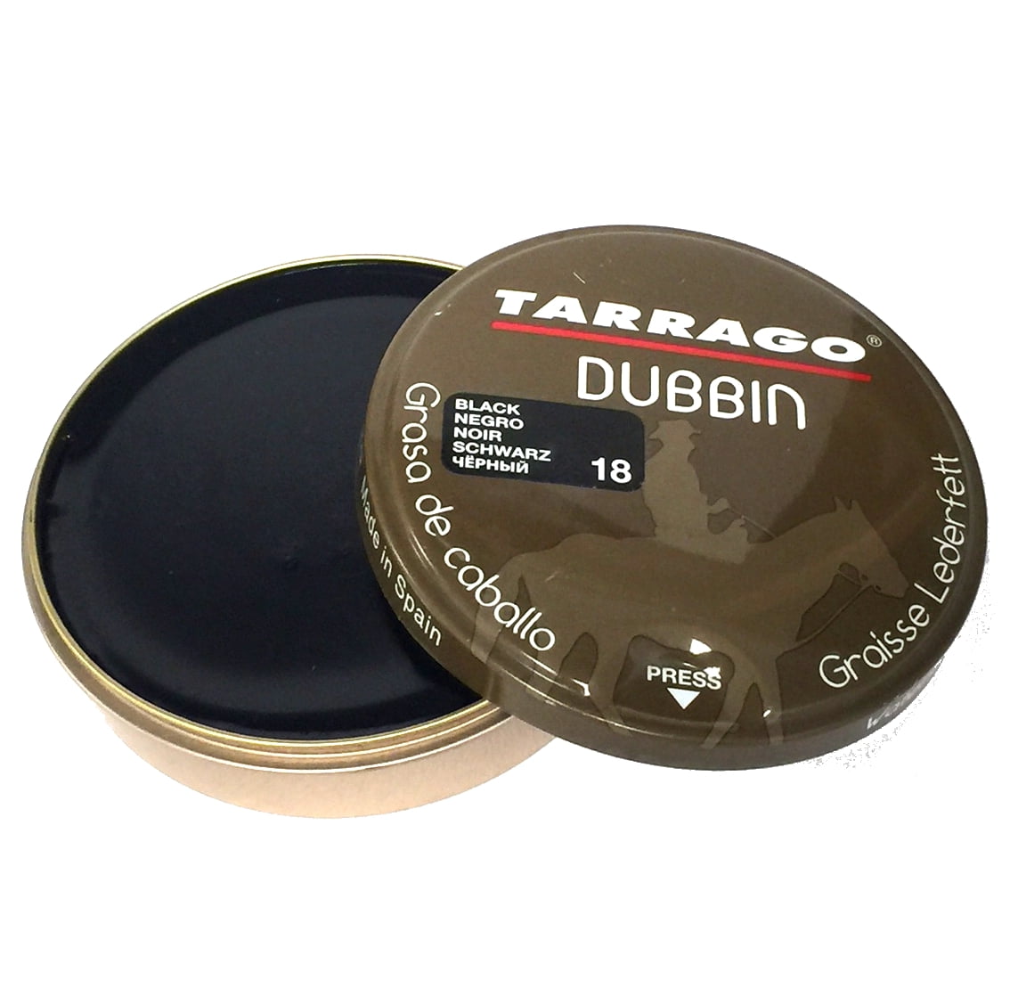 Tarrago Dubbin Tin, 100ml, Black - Walmart.com