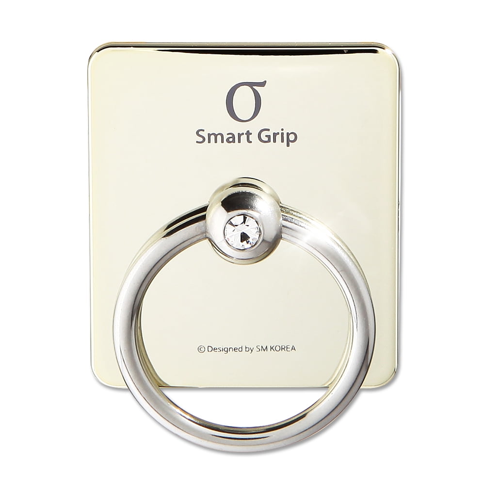 Cell Phone Finger Ring Holder & Grip with Luxury Oktant Crystal ...