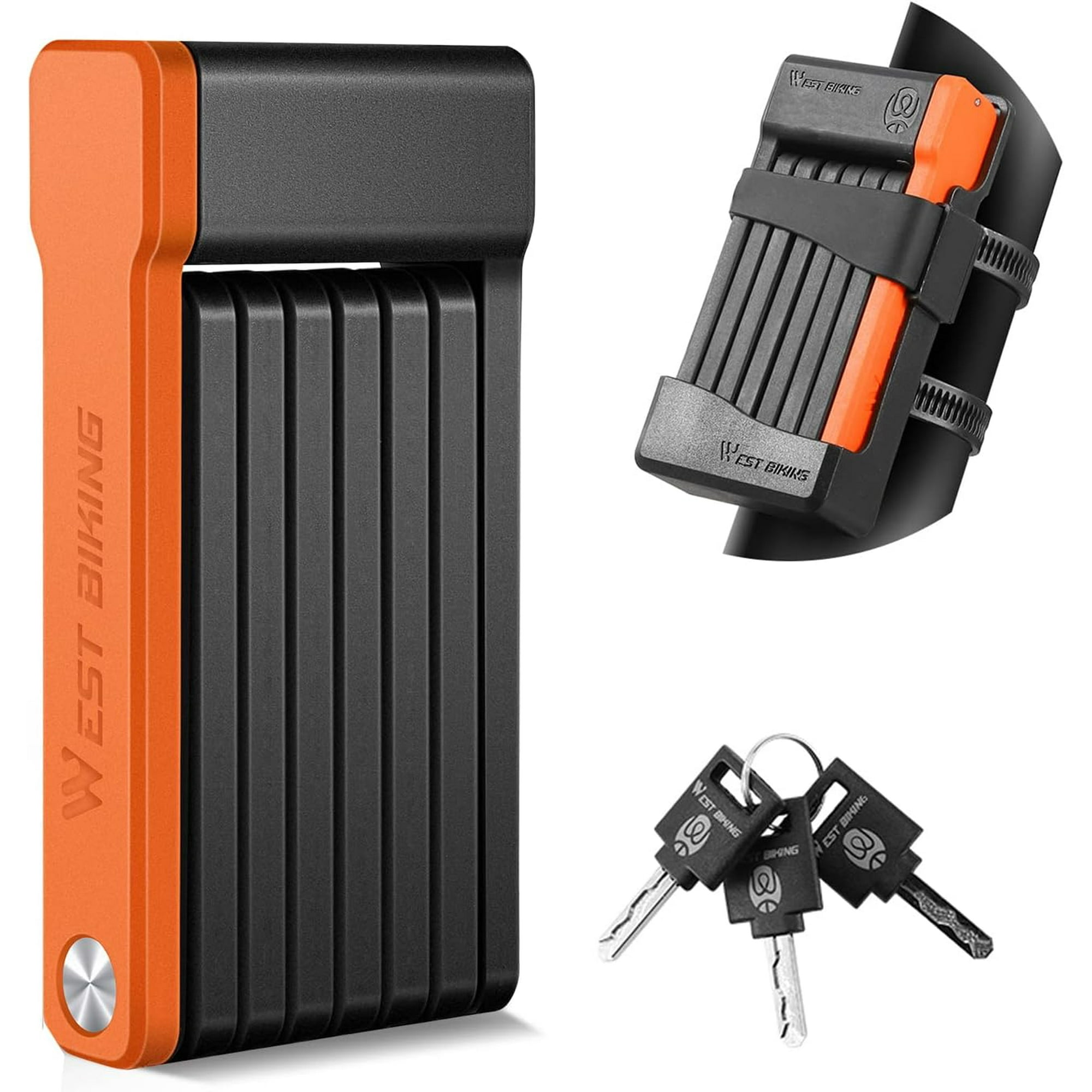 Click here for Oruyrop Compact Folding Bike Lock With 3 Keys  2.0... prices